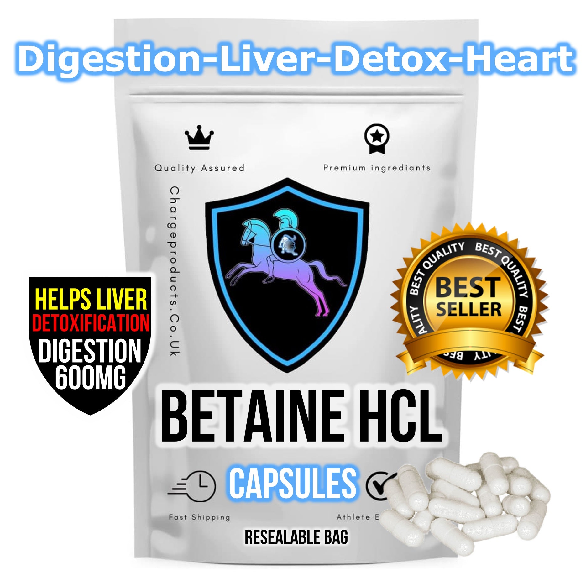 Health benefits of Betaine HCL and where to buy online – Charge Products