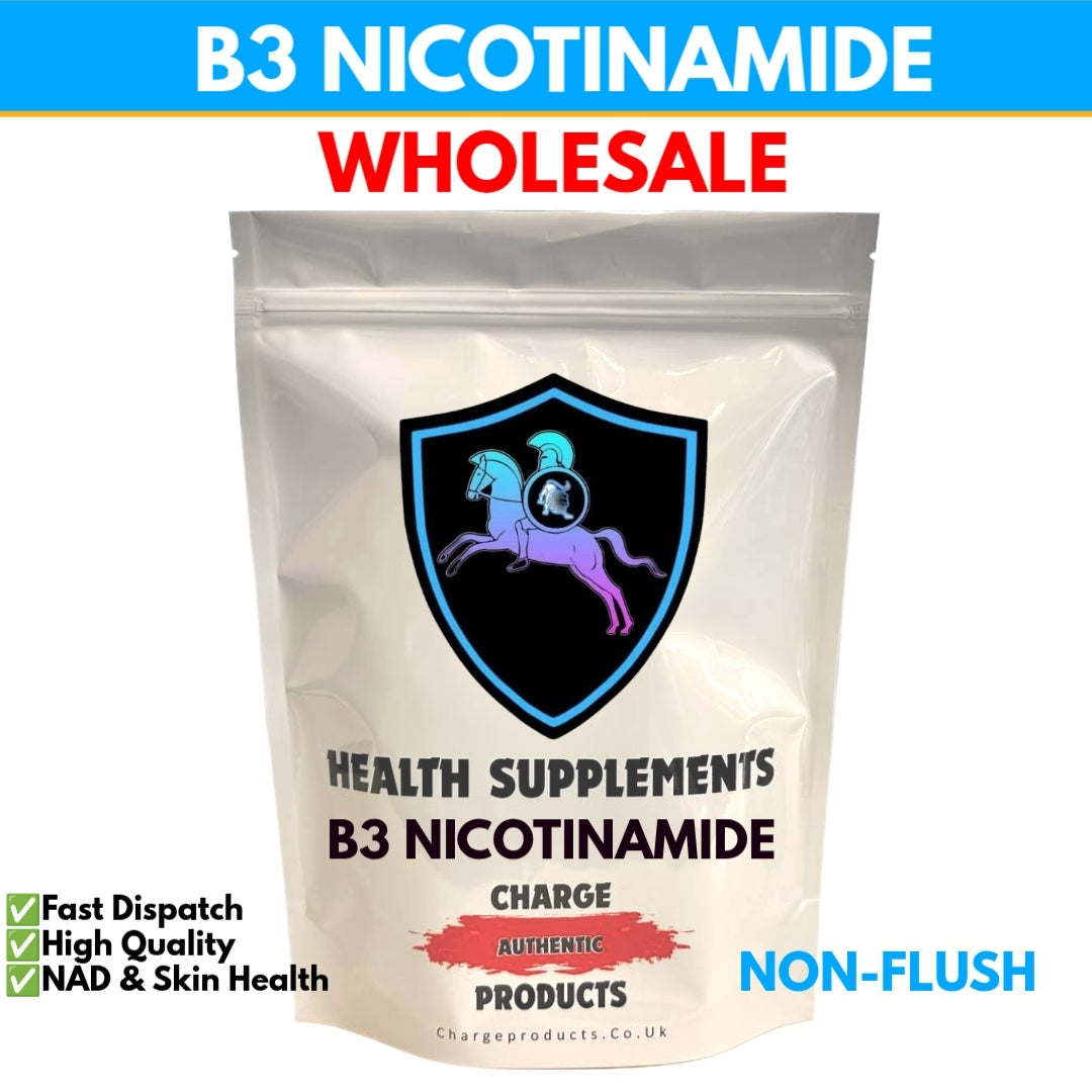 Buy Vitamin B3 Nicotinamide Powder UK | Wholesale Supplier – Charge ...