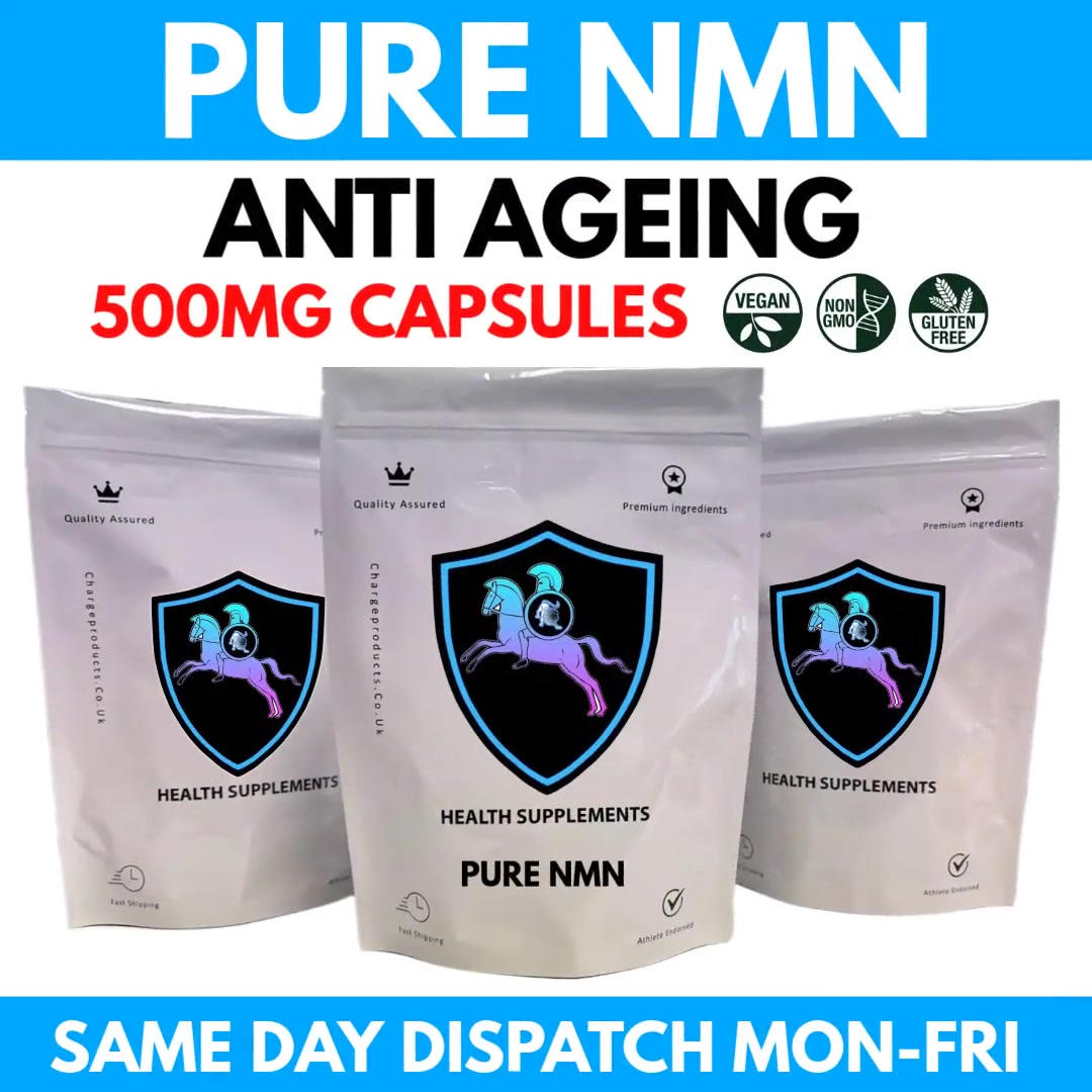 NMN 500mg Capsules - Boost Energy & Longevity | Charge Products